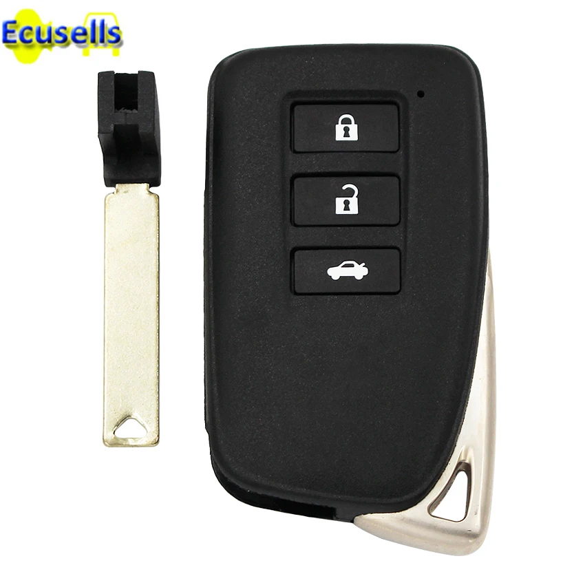 3 Button Smart Remote Key Case Fob Keyless Entry Shell For Lexus Es250 ...