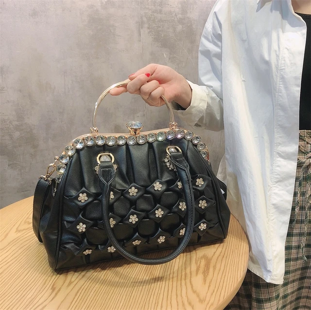 Rhinestone Studded Handbags