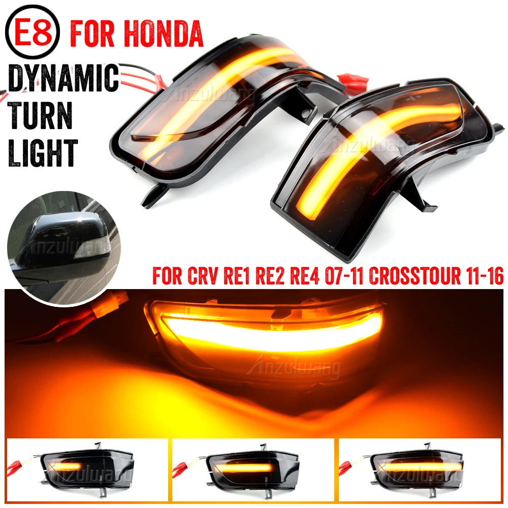 Dynamic LED Door Side Wing Mirrors Turn Signal Light Indicator Lamp ...