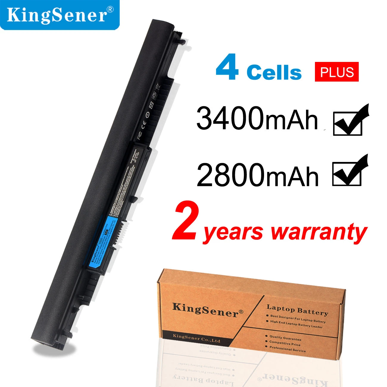 KingSener HS04 3400mAh Laptop Battery For HP 240 245 250 255 G4 HSTNN ...
