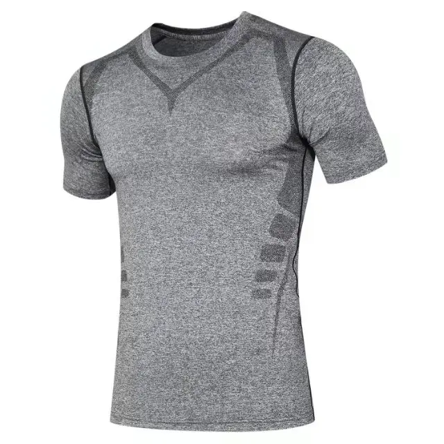 Bodybuilding Men's Short Sleeve Compression T Shirt - Men's Fitness ...