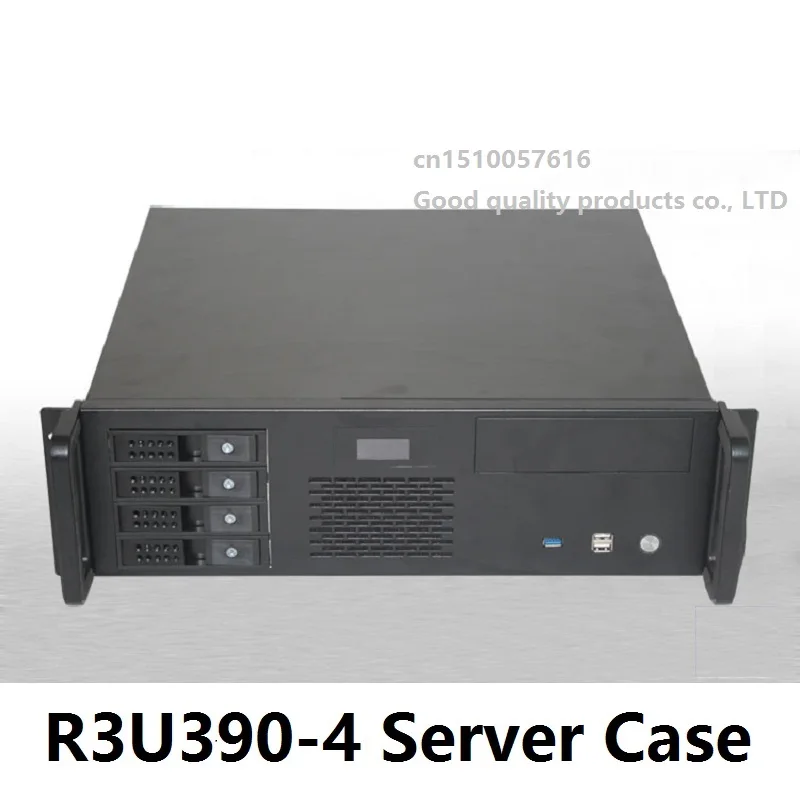Chasis de servidor de R3U390 4, placa base Compatible con ITX, 4 ...