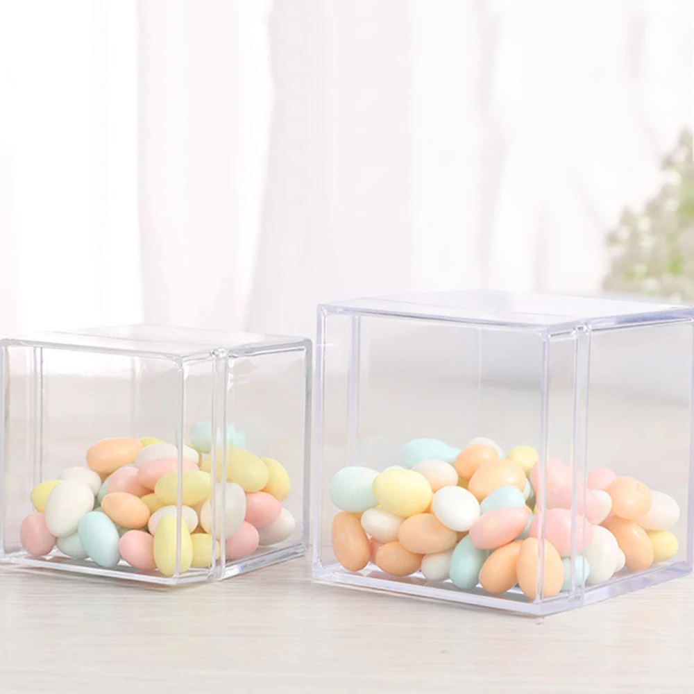 12pcs-5-5-5cm-6-6-6cm-Square-box-candy-plastic-Transparent-Sweet-Box ...