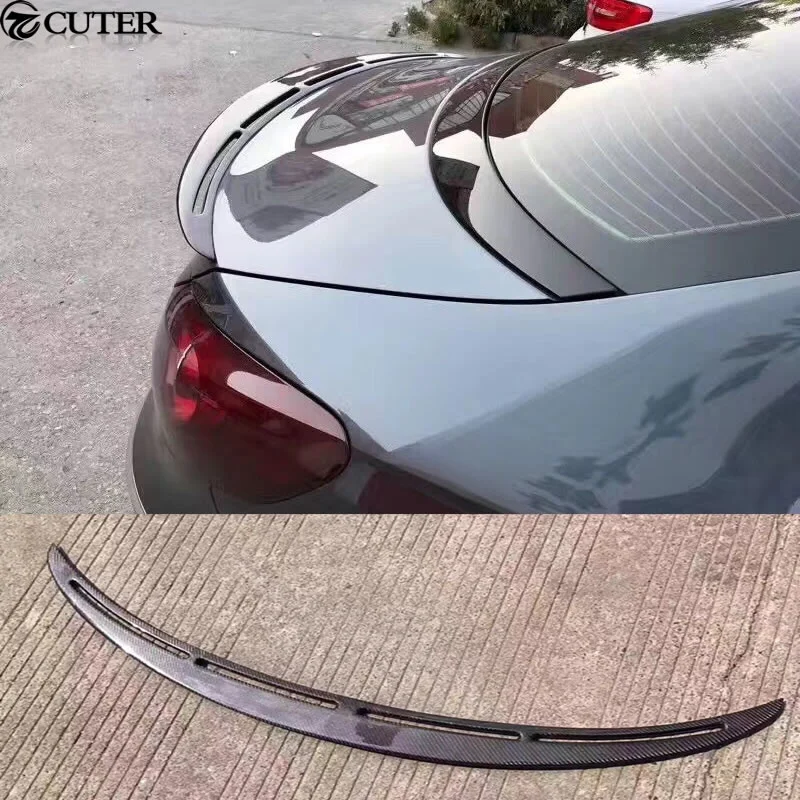 Cc Carbon Fiber Car Body Kit Rear Trunk Spoiler Lip Wing for Volkswagen ...