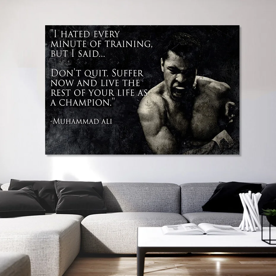 Muhammad Ali Quotes I Hated Every Minute Of Training