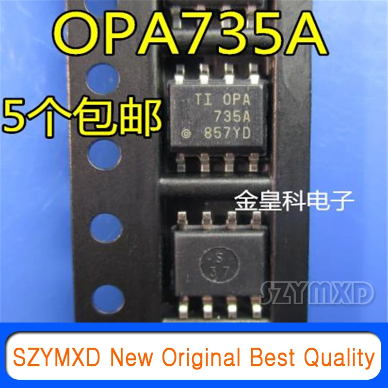 5Pcs/Lot New Original OPA735 OPA735AIDR OPA735A SOP8 Zero Drift Single ...