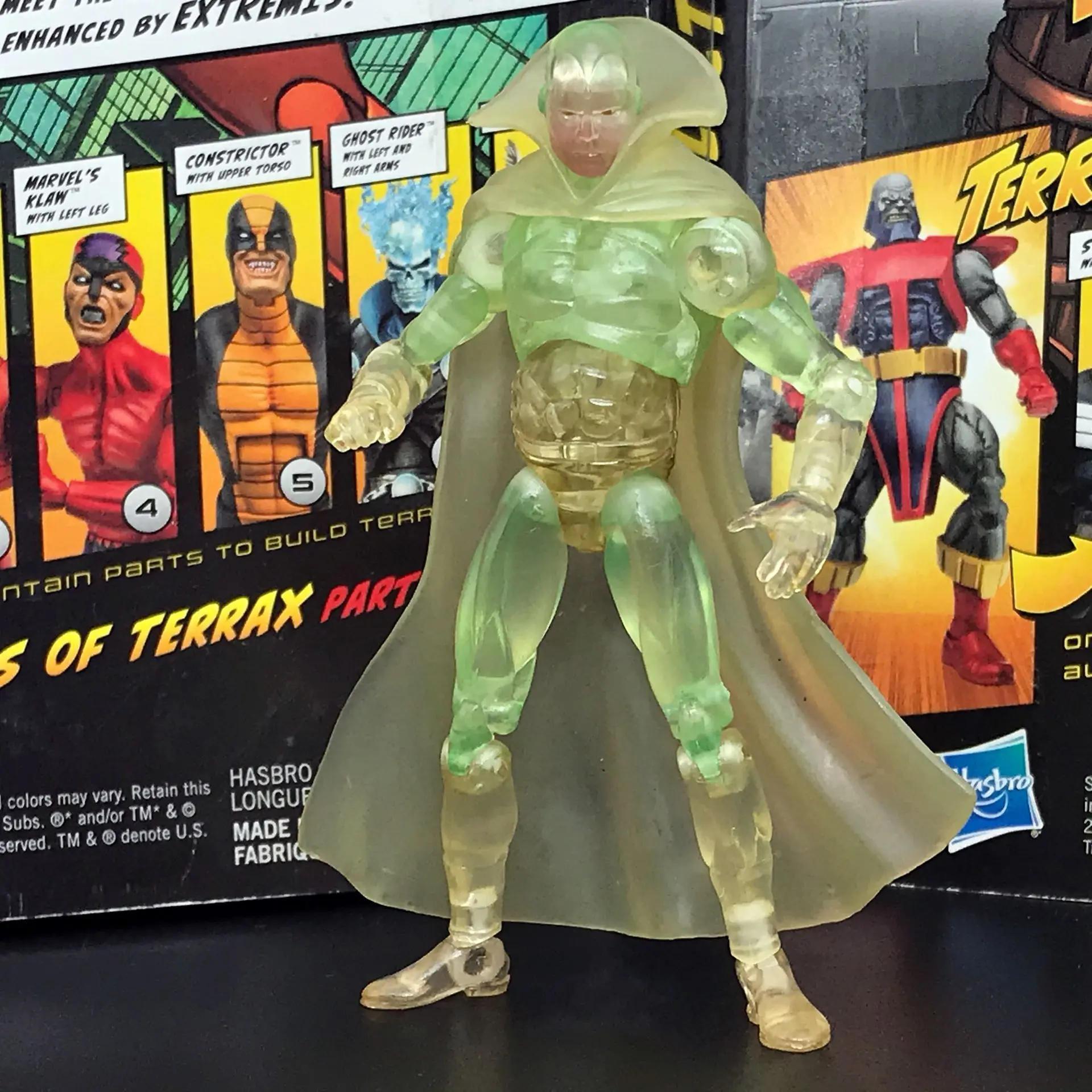 MU Universe Vision Avenger Clear Variant 3.75 "액션 피규어|action figure ...