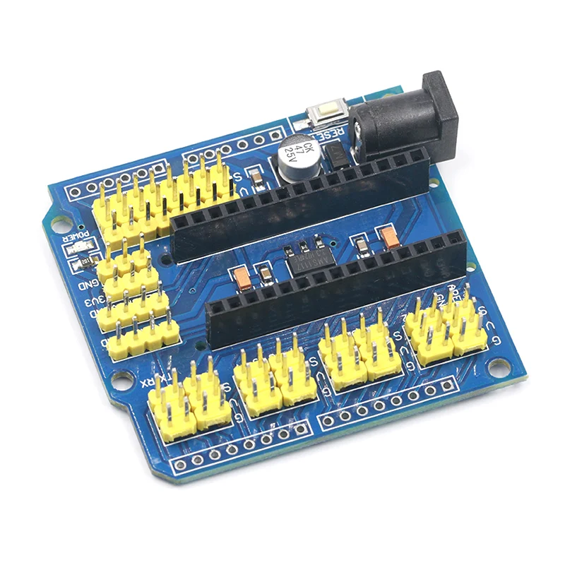 NANO I/O IO Expansion Sensor Shield Module For Arduino UNO R3 Nano V3.0 ...