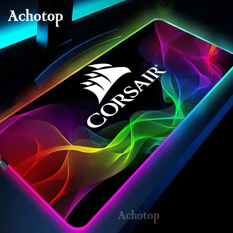Corsair-LED-Light-Gaming-Mouse-Pad-RGB-grande-tampa-do-teclado-base-de ...