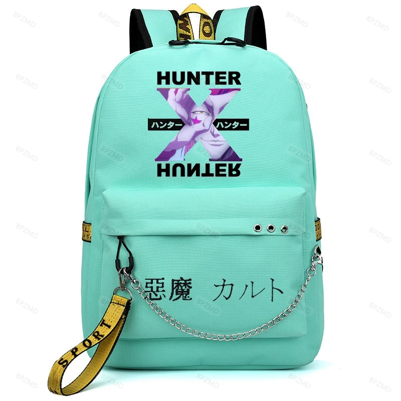 Hunter X Hunter Anime Girls Backpack Killua Zoldyck Devil Eye School ...