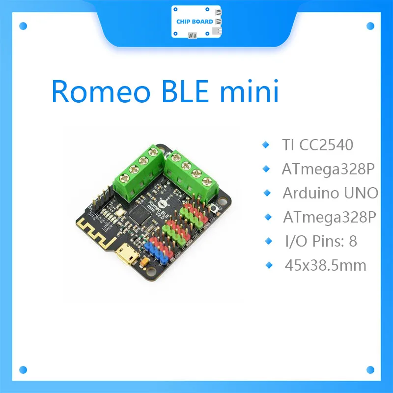 Romeo Ble Mini Small Arduino Robot Control Board With Bluetooth 40