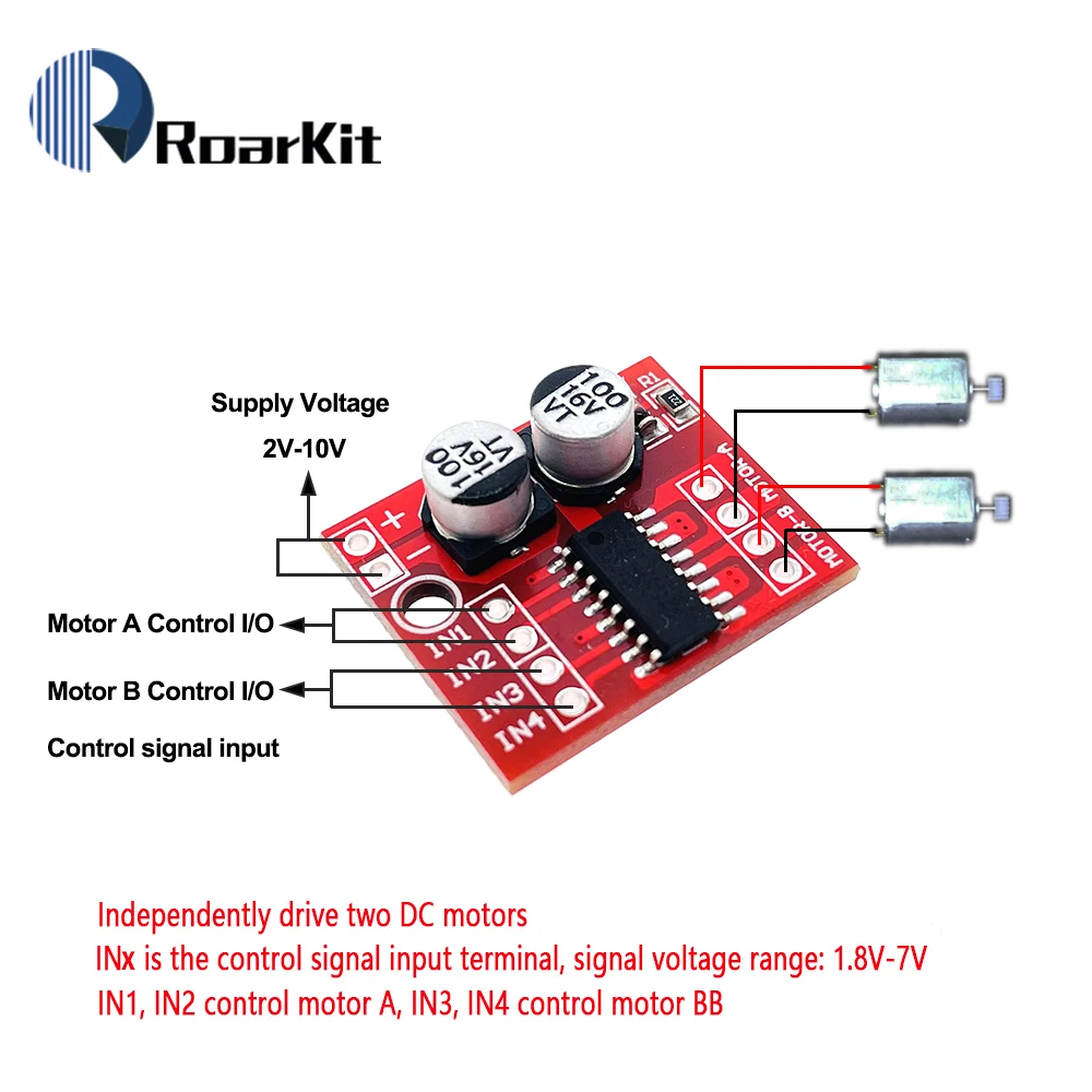Two Way Dc Motor Driver Circuit