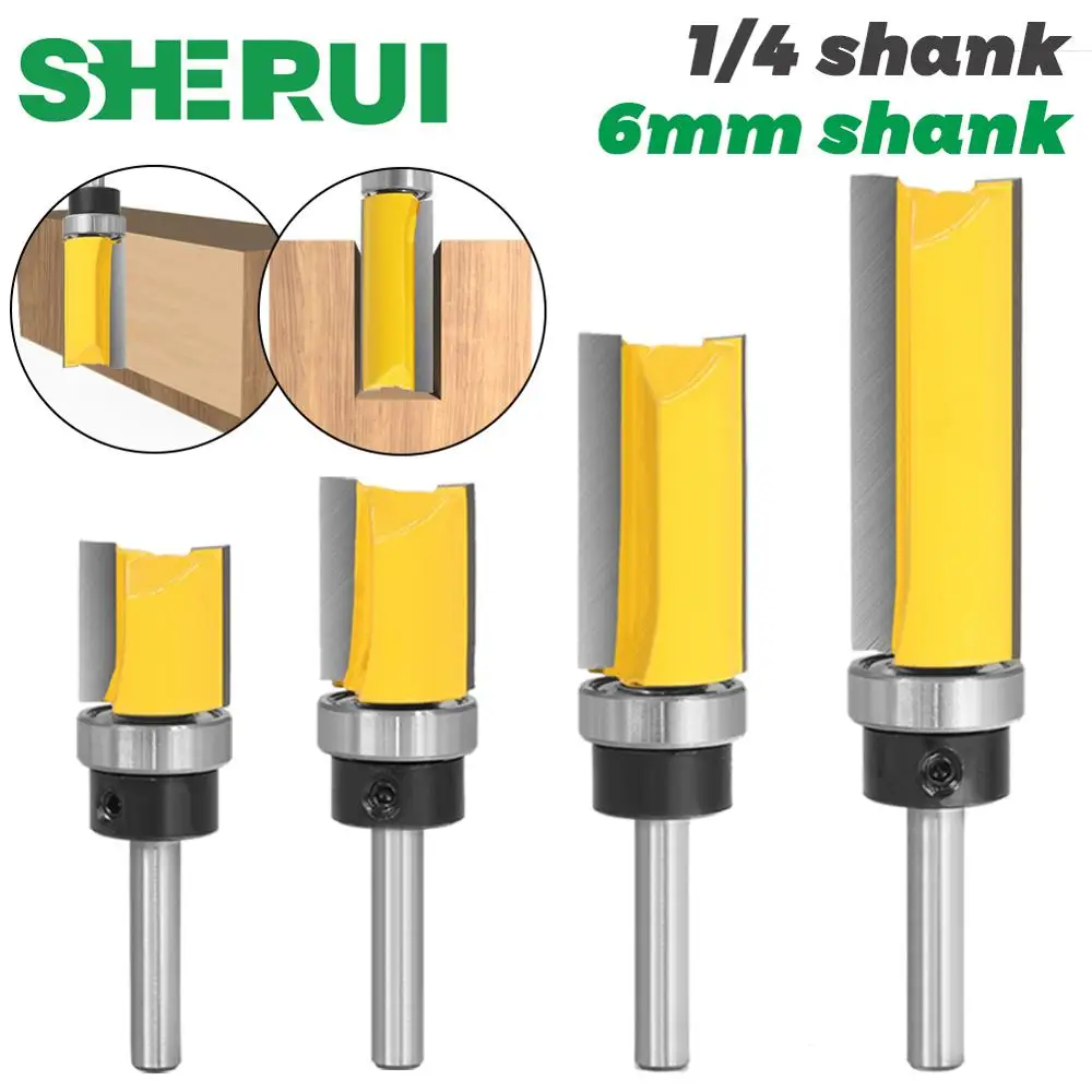 1pcs-6mm-1-4inch-Shank-Flush-Trim-Router-Bit-Pattern-Bit-Top-Bottom ...