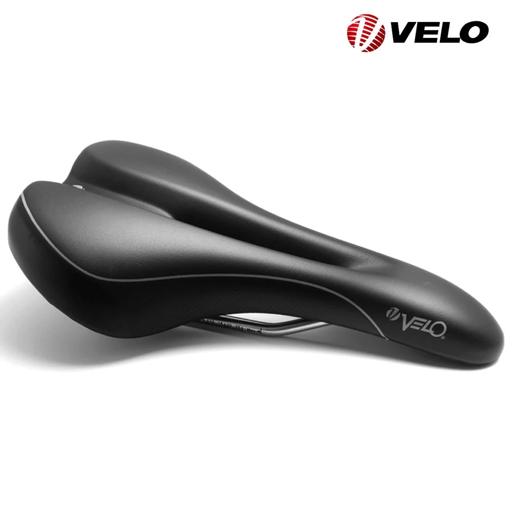 VELO-VL-3502-Bicycle-Saddle-Soft-Leather-Comfort-Cushion-Bike-Seat-for ...