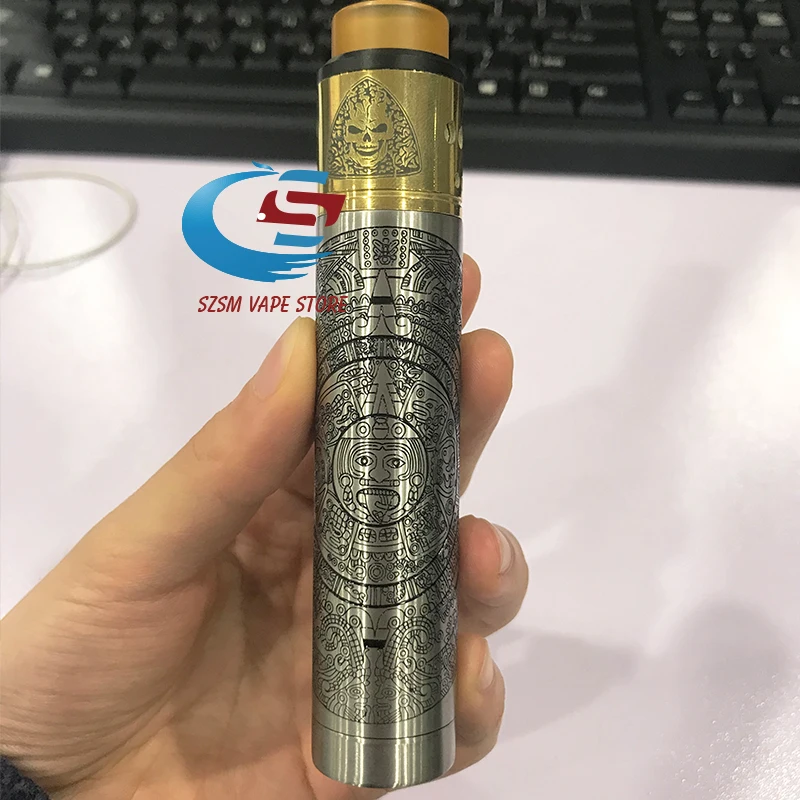 Original SUB TWO KIT 18650 Battery Brass Mechanical Mod 24mm Vapor ...