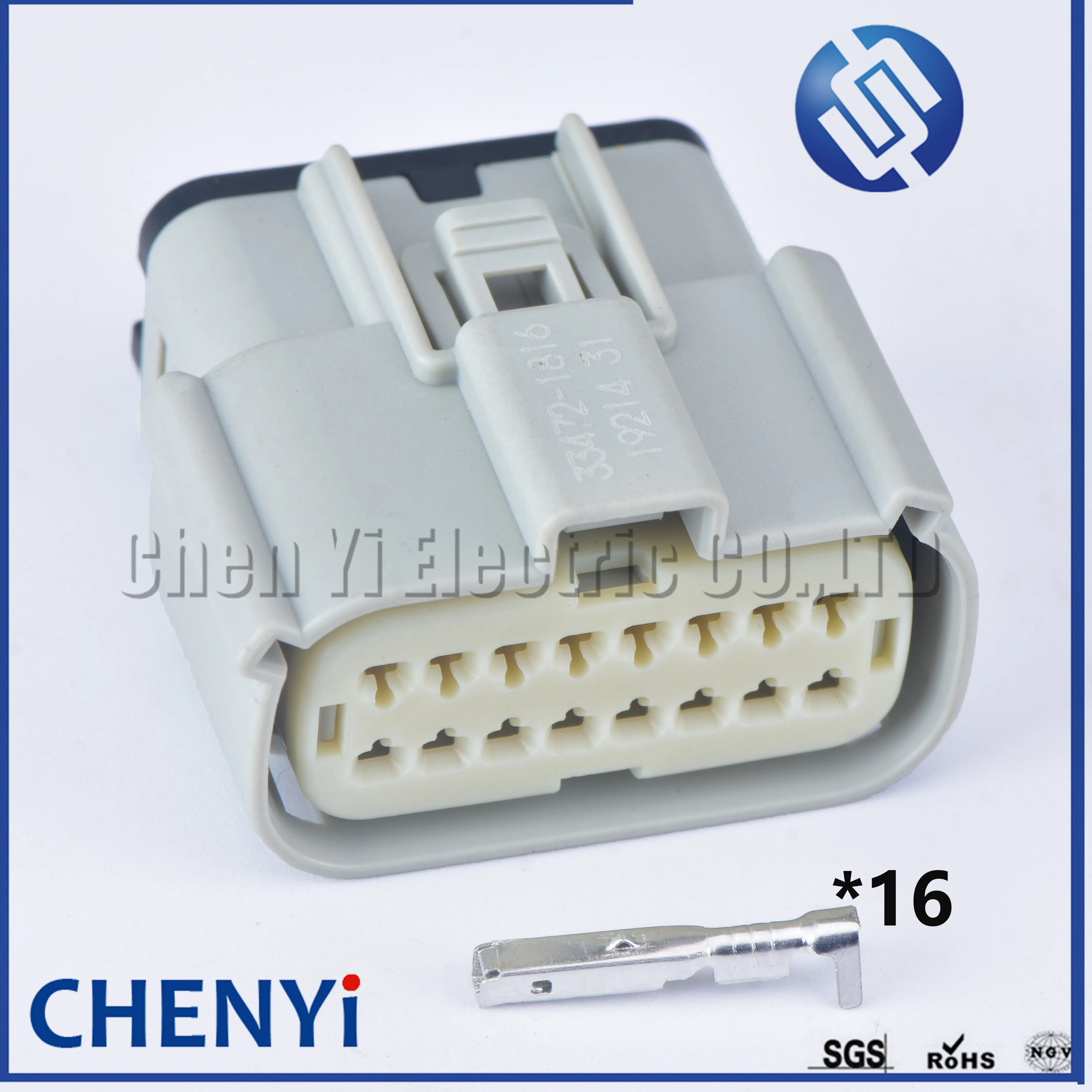 1 Set Gray 16 Pin Molex Female Automotive Waterproof Wire Harness ...