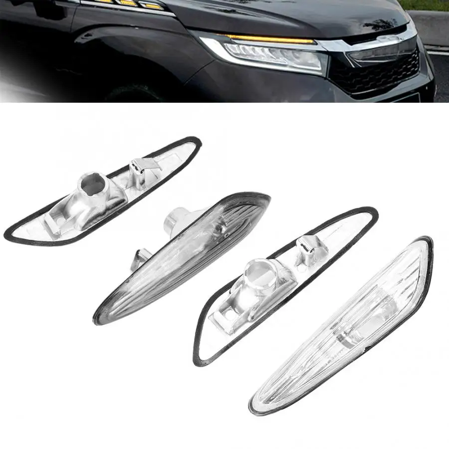 1 пара поворотов Боковой габаритный фонарь крышка оболочки 63137165915 ...