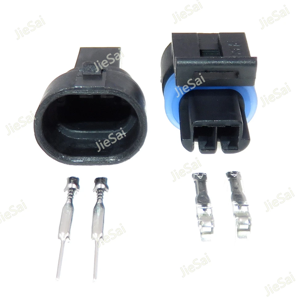 Gm 2 Pin Female Male Automotive Sensor Connector Auto Sealed Plug ...