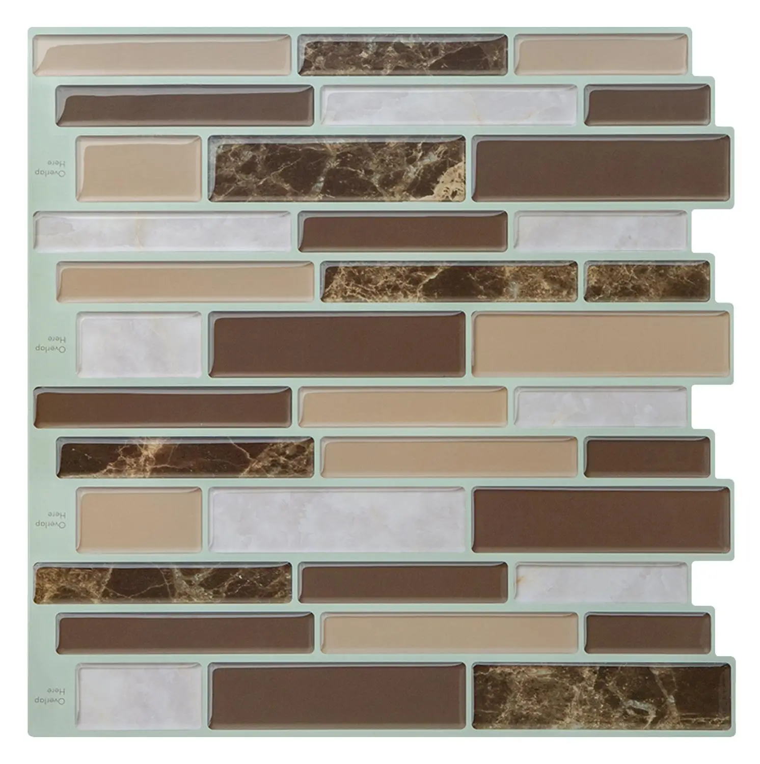 10-Pieces-3D-Wallpaper-DIY-Marble-Sticker-Waterproof-Stickers-Wall ...