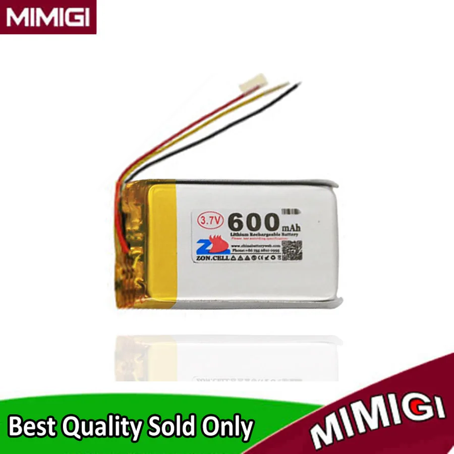 NTC Protection 600mAh AE482539P Battery For Phonak Compilot Remote ...