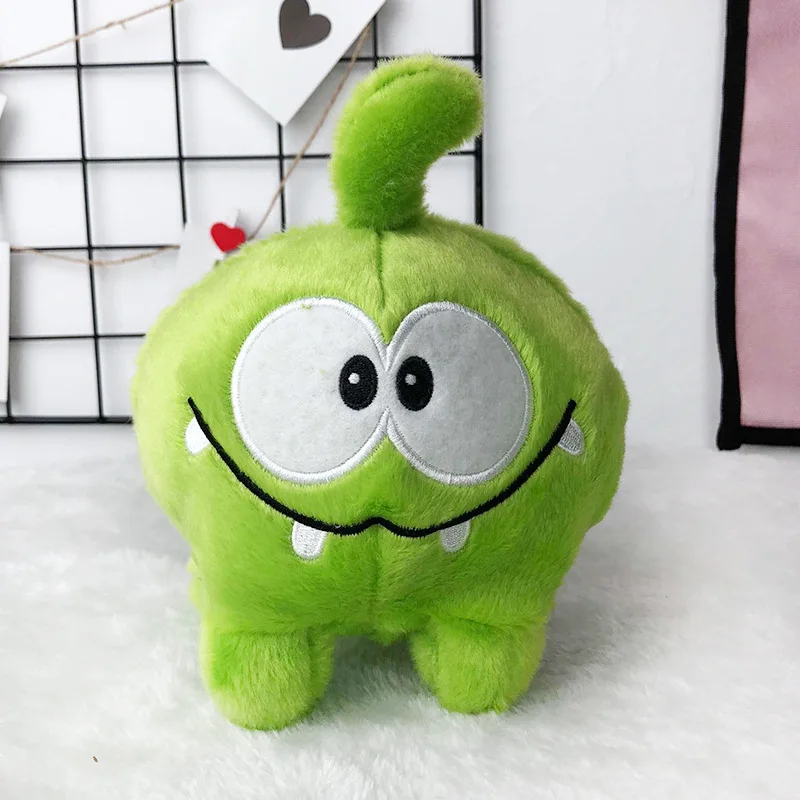 Cut The Rope Om Nom Plush Doll Toys 20cm Cartoon Green Frog Candy ...