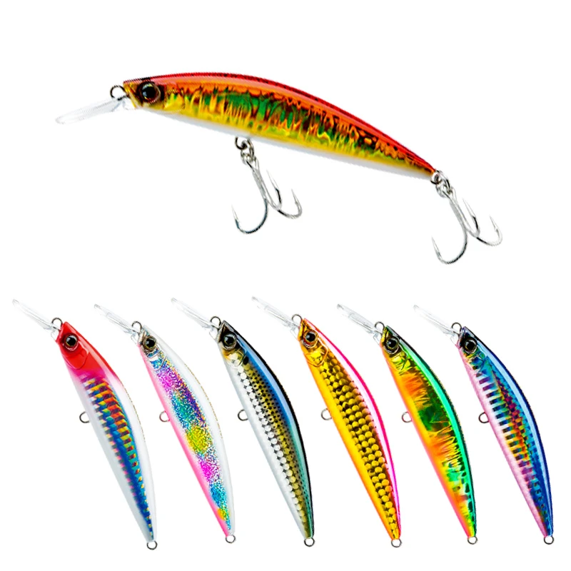 1PCS Hot sale 29g 90mm Minnow lure Long casting lure Sinking Fishing ...
