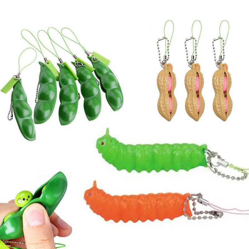 Fidget Toys Decompression Edamame Toys Antistress Popper Toy Infinite ...