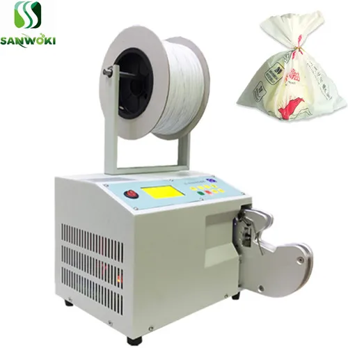 Automatic twist tie bread packing machine bread bag clip machine wire ...