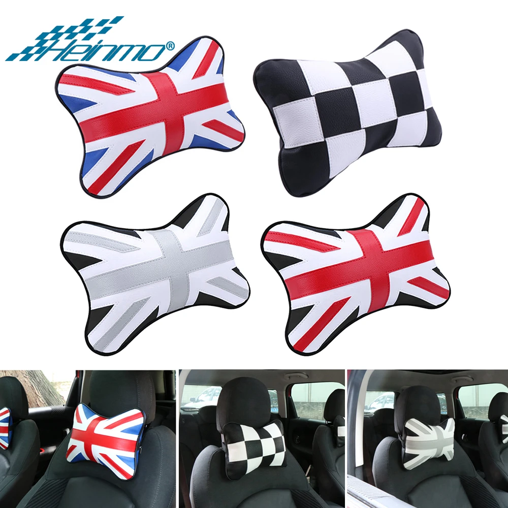 For MINI Cooper Accessories Head Neck Rest Shoulder Pillow Cushion for ...