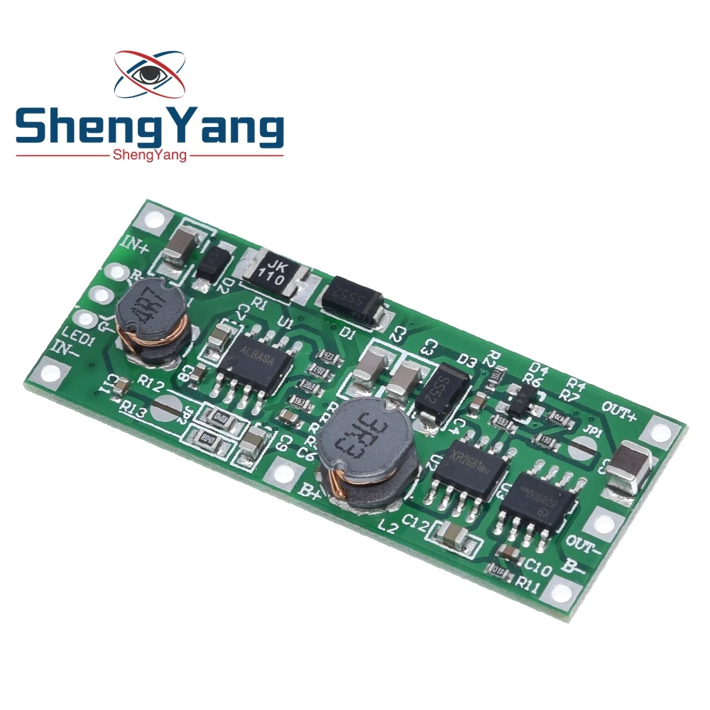 Charging Step Up Booster Module Dc 5v-12v To 9v/12v For 18650 Lithium ...