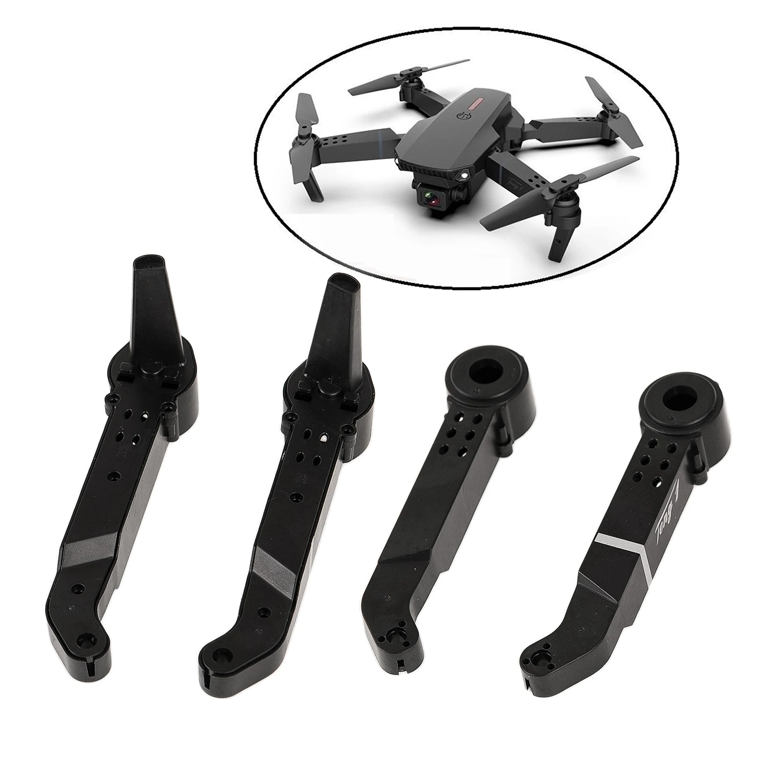E88 Pro Drone Replacement Parts Spare Parts Accessories Black Grey Arm ...