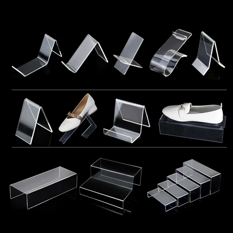 1-PCS-Clear-Acrylic-Shoe-Store-Display-Stands-Rack-Holder-Sandal ...