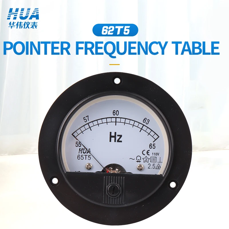 65T5-65C5-AC-Analog-Frequency-table-Hz-meter-Herzt-meter-45-55Hz-45 ...