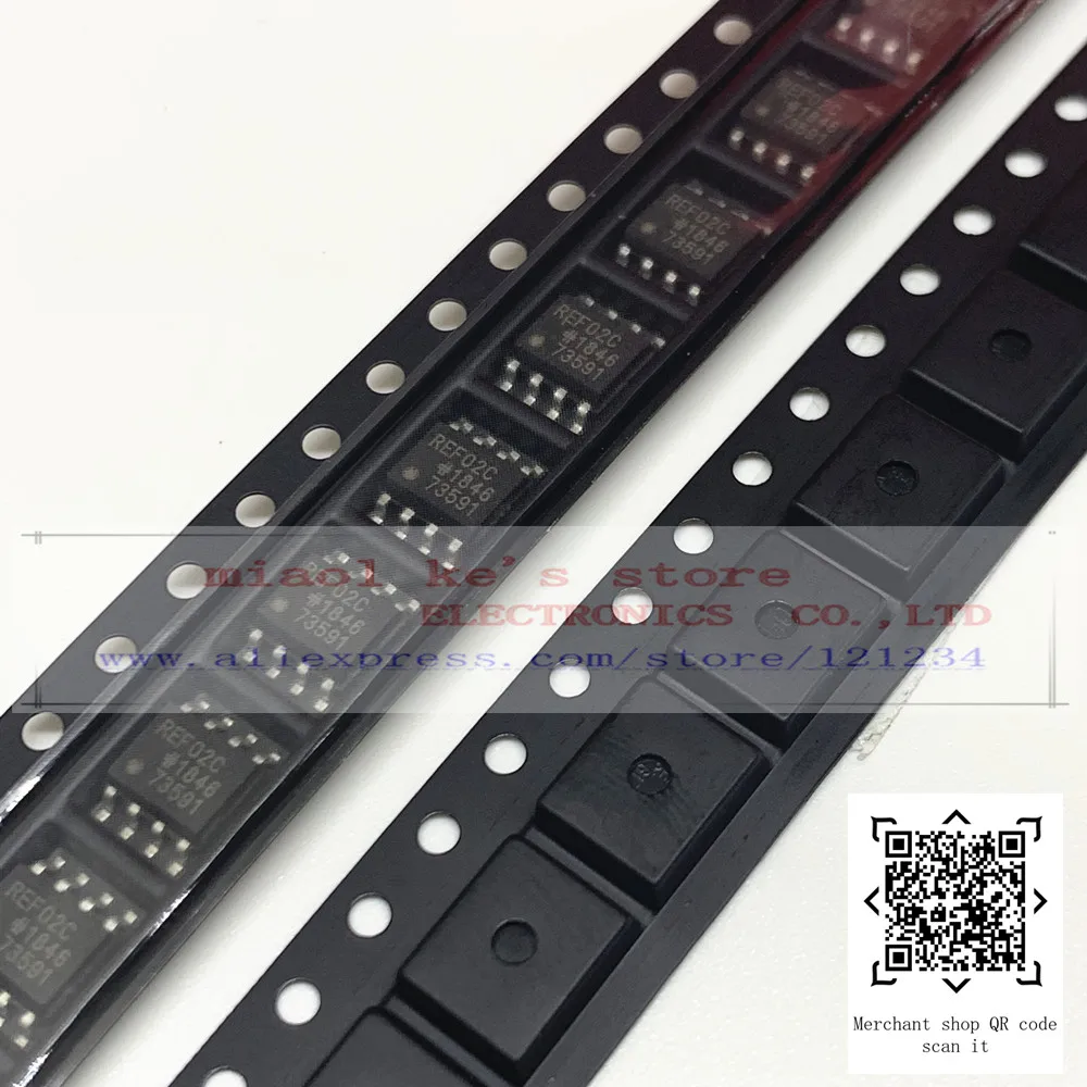 100% nuevo, original, REF02, REF02C, REF02CS, REF02CSZ, REF02CSZ REEL IC, VREF, serie 5V, 8SOIC ...