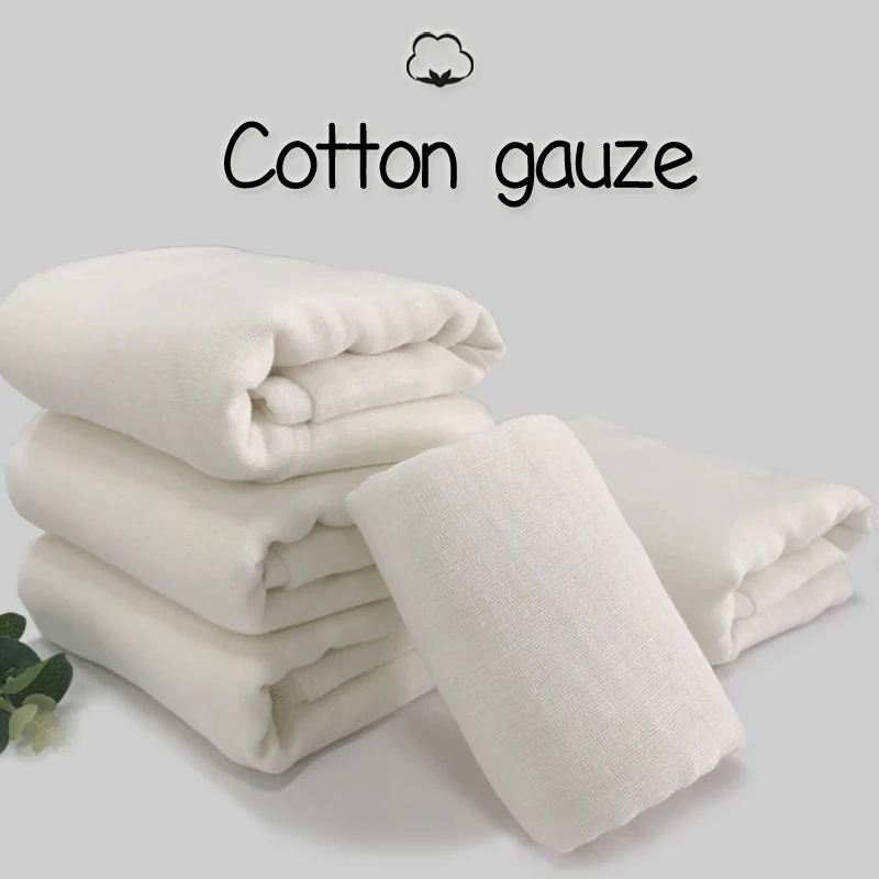 1*0.88m Cotton Gauze Sewing Material, No Fluorescent Baby Diaper ...