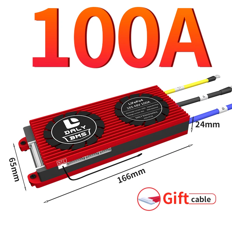 Daly Lifepo4 BMS Li-Ion 4S 8S 10S 13S 16S mit NTC Temperatur Sensor 15A 20A – Hochwertiges ...