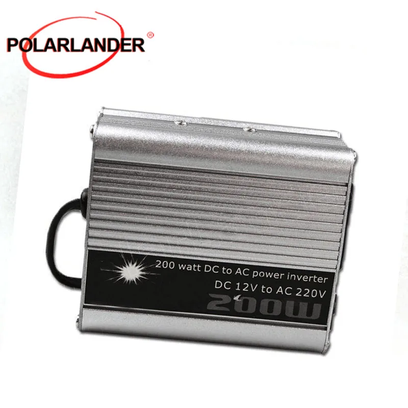 200W 인버터 컨버터 DC 12V ~ AC 220V 수정 사인파 자동차 스타일링 변압기 차량 전원 공급 장치|inverter ...
