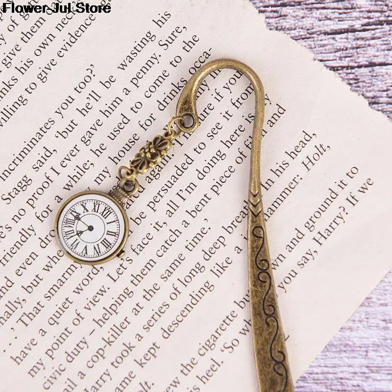Metal-Clock-Bookmarks-Vintage-Bookmark-Retro-Tower-Book-Marker-Paper ...