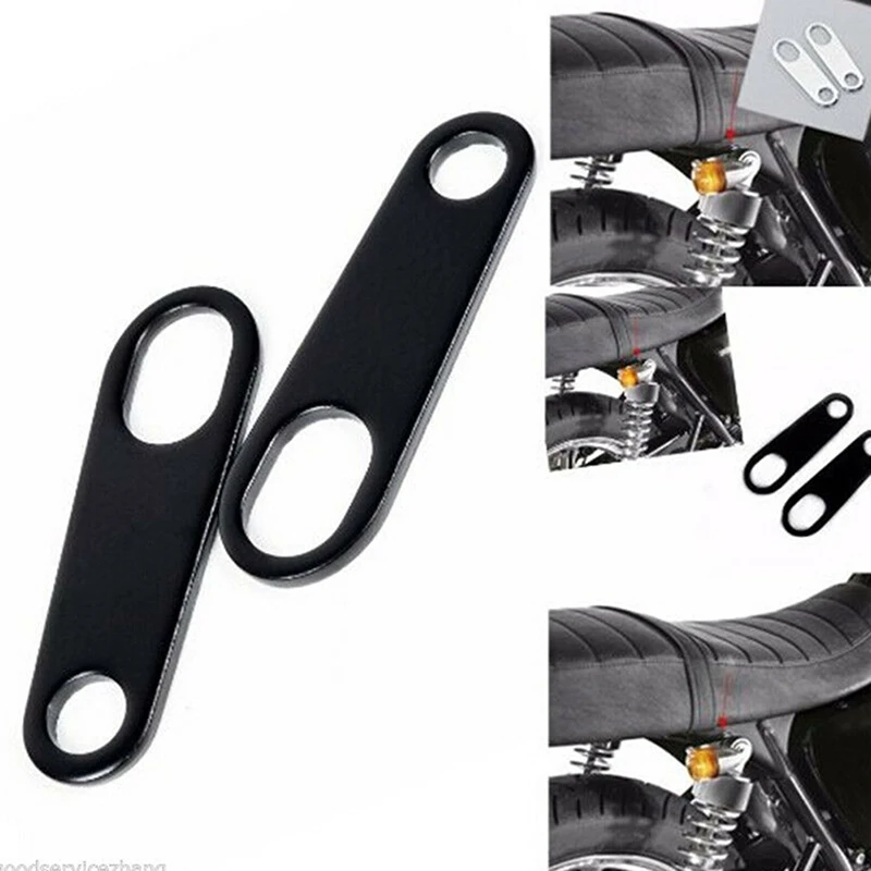 2pcs Brackets For Custom Fork Chopper Bobber Cafe Racer Clamp Mounts ...