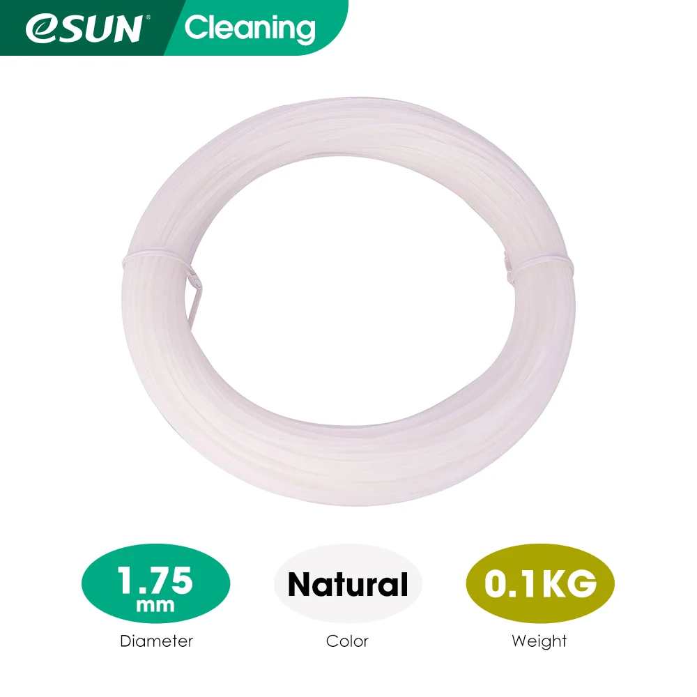 eSUN-Cleaning-Filament-1-75mm-3D-Printer-Cleaning-Filament-100g-Spool ...