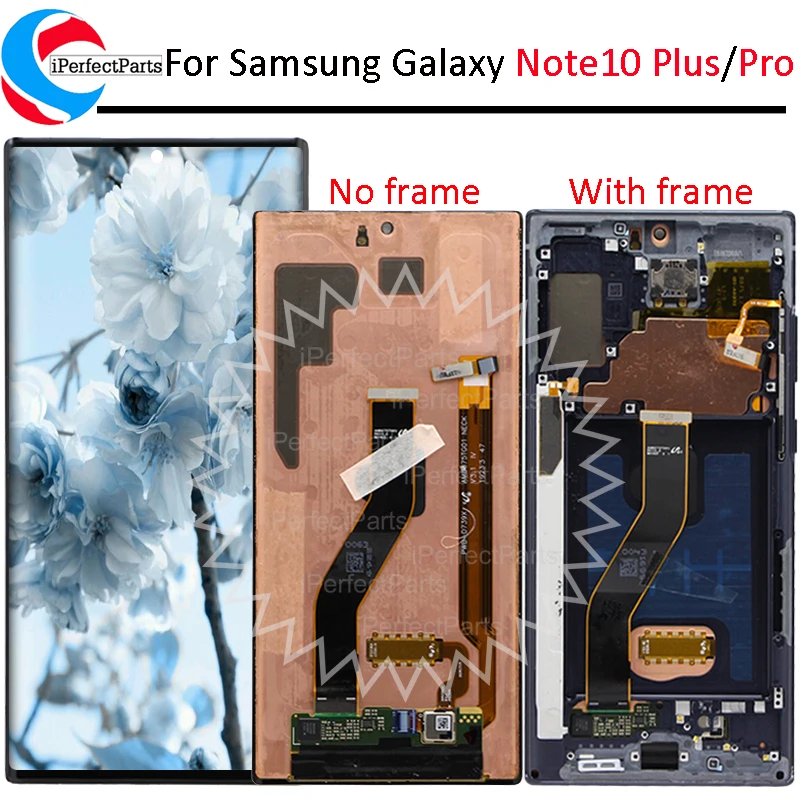 Pantalla táctil AMOLED de 6,8 pulgadas para Samsung Galaxy Note 10 Plus ...