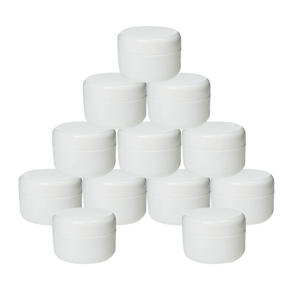 50pcs-White-Cream-Jar-10-20-30-50-100-150-200-250g-Travel-Cream-Lotion ...