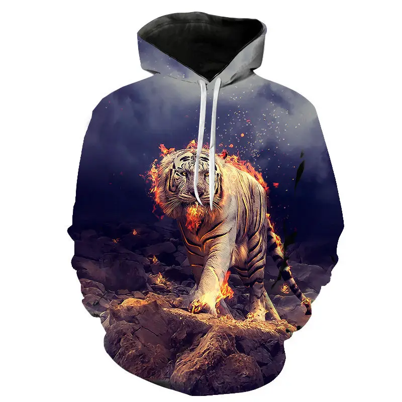 3D Tiger Hoodie – Siddeeq Studios