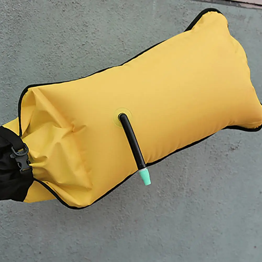Inflatable Paddle Bag Floating Self Rescue Buoyancy Air Package