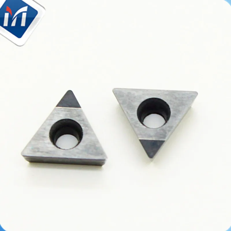 CBN insert TNGA160404 TNMG220408 Boring turning cnc tools PCBN Triangle Carbide Inserts For ...