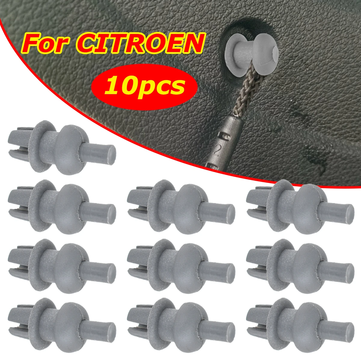 10pcs Car Parcel Shelf Clips For CITROEN SAXO C2 C3 XSARA Picasso DS3 ...