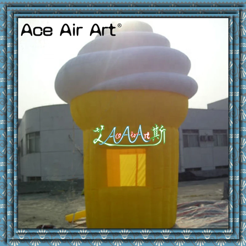 Outdoor Inflatable Ice Cream Tent Portable Shop Inflatable Ice Cream ...