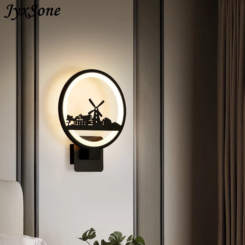Nordic Modern LED Interior Wall Light Living Room Decoration Bedroom ...