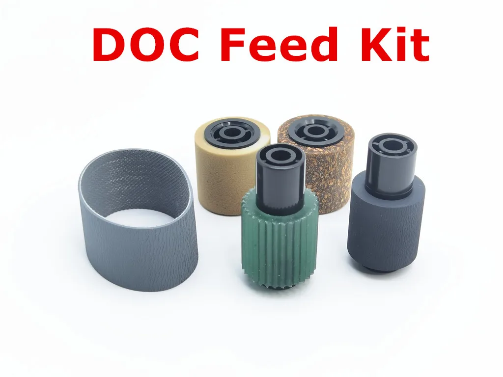 3PCS ADF DOC FEEDER BETL PICKUP SEPARATION ROLLER A806 1295 A806 1321 ...
