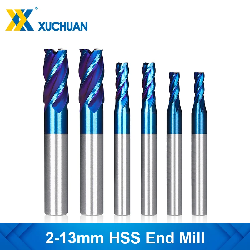 HSS-End-Mills-1pc-3-9mm-HSS-Metal-Cutter-Aluminum-Milling-Tool-Milling ...